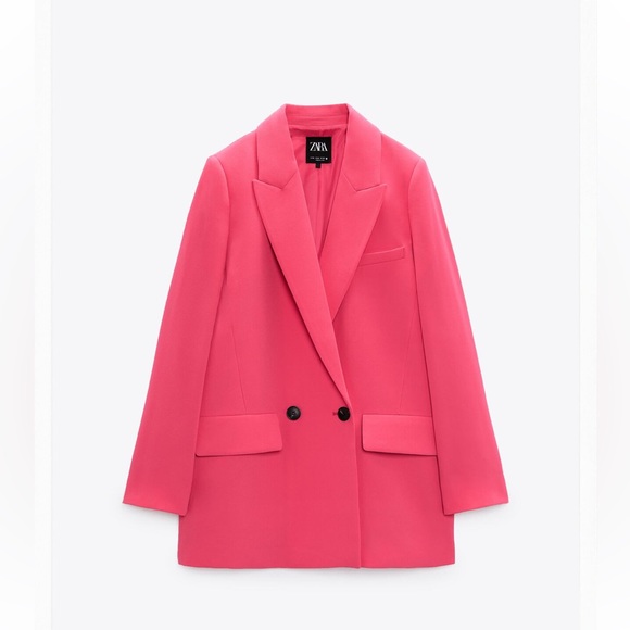 Zara | Jackets & Coats | Zara Flowy Long Blazer Xs Worn Twice Perfect ...